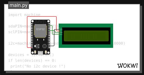 Scan I2c Address Wokwi Esp32 Stm32 Arduino Simulator