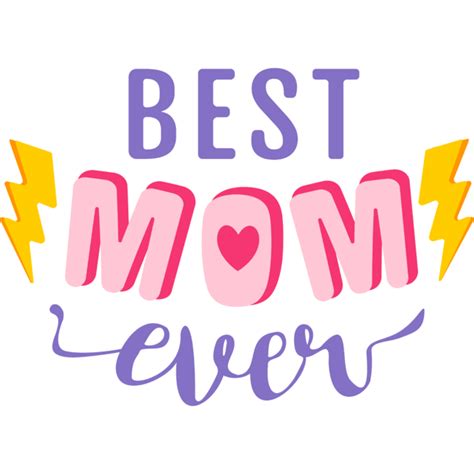 Best Mom Ever Sticker By Sir13