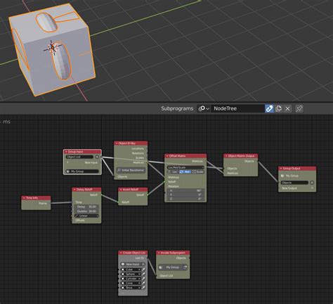 Animation Nodes How To Create A Stagger To Effect For Pre Existing