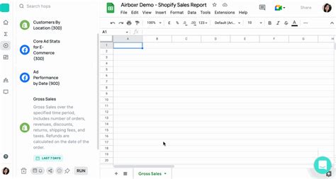 How To Build Your Own Shopify Sales Report In Google Sheets Airboxr