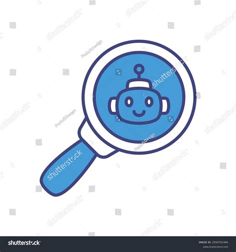 Illustration Focusing On Ai Bias Detection Stock Vector Royalty Free
