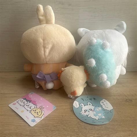 Chikawa Plush Toy Rabbit Momonga Shisa Collectible Character Japan