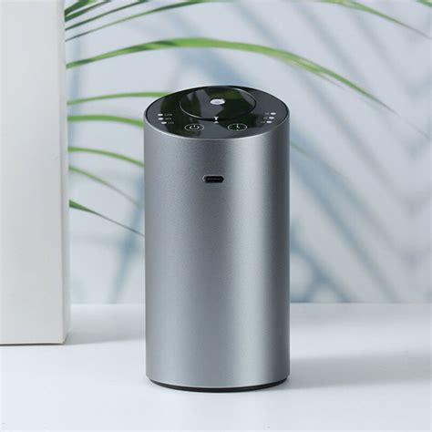 Waterless Aroma Electric Scent Diffuser Nebulizer Car Fragrance