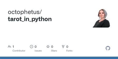Github Octophetustarotinpython