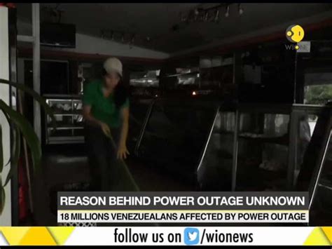16 Hour Power Outage In Venezuela 16 Millions Venezuelans Affected