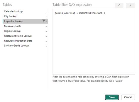 Filter Powerbi Rls On Slicer In Dashboard Stack Overflow