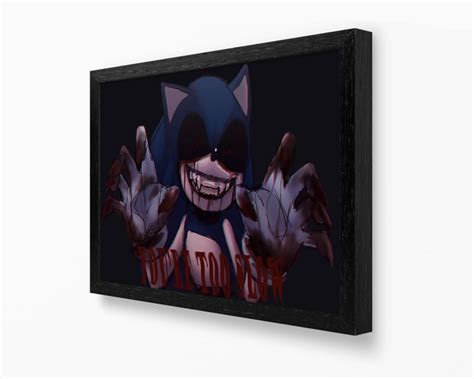 Sonic Exe Artwork Etsy