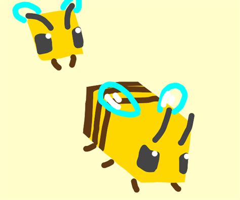 Minecraft Bee Drawception