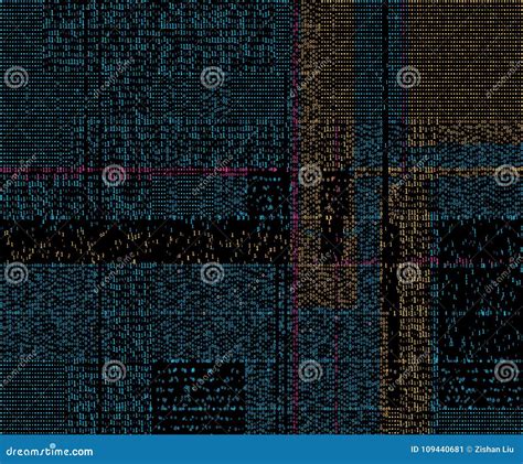 An Abstract Background Consisting Of Binary Numbers Stock Vector Illustration Of Number