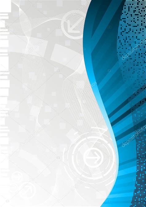 Vector Tech Background Stock Vector Image By ©denchik 2571136