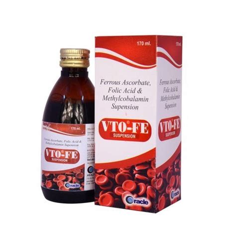 Vto Fe Syrup 170ml At ₹ 129 Bottle In Lucknow Id 15475654762
