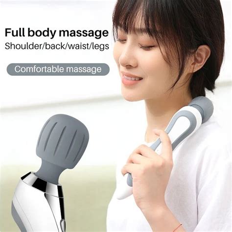 Multifunctional Portable Wireless Massager Stick Smart Charging Body