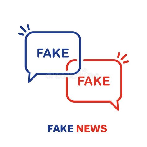 Disinformation Line Icon Stock Vector Illustration Of Spread 223626962