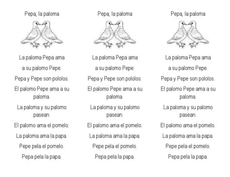 El Amor Entre Pepa Y Pepe Las Palomas Pdf