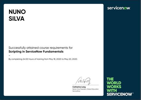 Nuno Miguel Silva On Linkedin Scripting In Servicenow Fundamentals