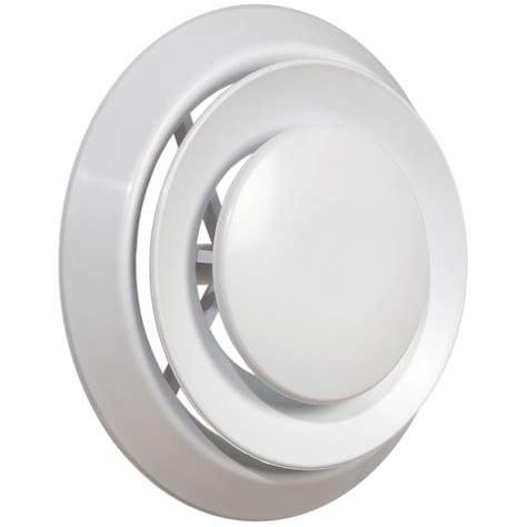 Imperial 6 In X 6 In 2 Way Abs Resin Sidewallceiling Diffuser In White