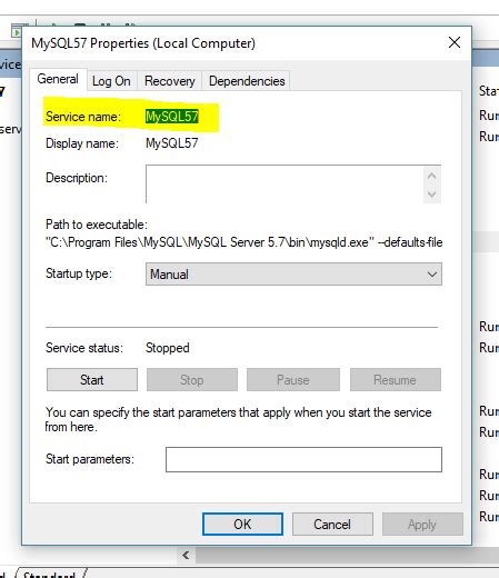 Shutdown Stop Mysql Service Windows Stack Overflow