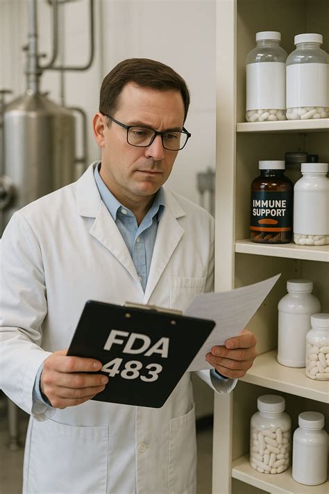 Most Common Fda 483 Observations For Dietary Supplements