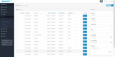 Opencart Order Assign Extension Pro And Module User Guide