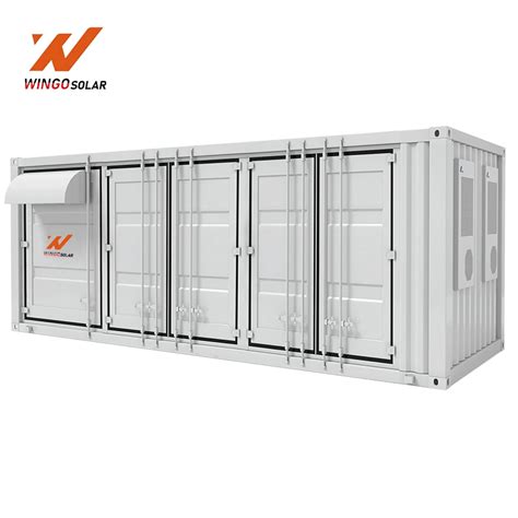 Wingosolar Bess Containerized Energy Storage Battery Mwh Class 2150kwh