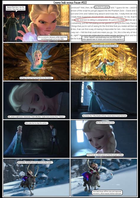 The Cinema Snob Reviews Frozen Frozen Know Your Meme