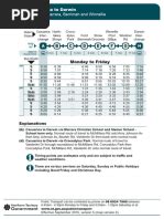 Bus 10 Timetable Darwin To Casuarina Pdf Public Transport Transport