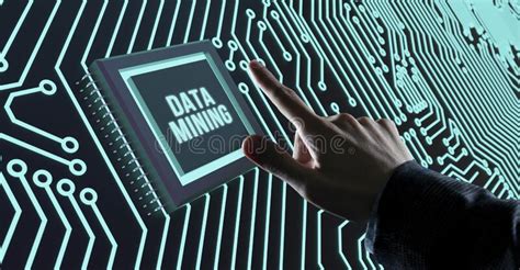 Internet Business Technology And Network Concept Data Mining Concept Stock Image Image Of