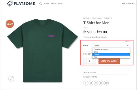 how to create variable product in woocommerce flatsome theme wpcred