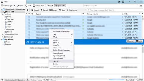 How To Backup Thunderbird Emails To An External Hard Drive