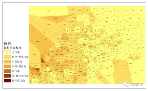 Arcgis污染程度空间分析（上）附练习数据下载 知乎