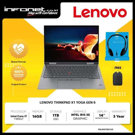 Promo Lenovo Thinkpad X Yoga Gen I G Gb Tb Ssd Intel Iris Xe Graphics Wuxga Ips