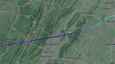 Preliminary Data Shows Flight Tracker For American Airlines Flight 5342