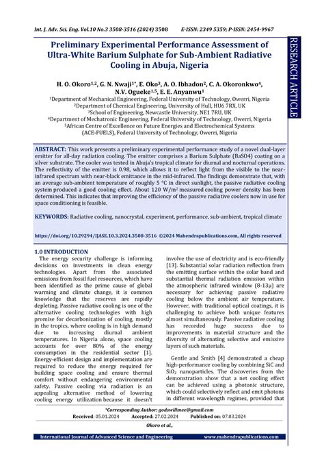 Pdf Preliminary Experimental Performance Assessment Of Ultra White Barium Sulphate For Sub