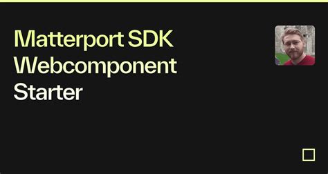 Matterport Sdk Webcomponent Starter Codesandbox