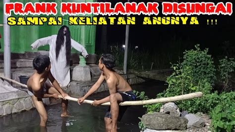 PRANK KUNTILANAK PALING LUCU | SAMPAI LARI KETEKUTAN | FUNNIEST GHOST ...