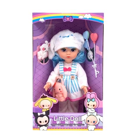 Коллекционная кукла Куроми дьявол с одеждой и аксессуарами 25см Небесно голубой голубой купить