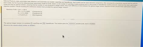 solved objective function would rounding the continuous