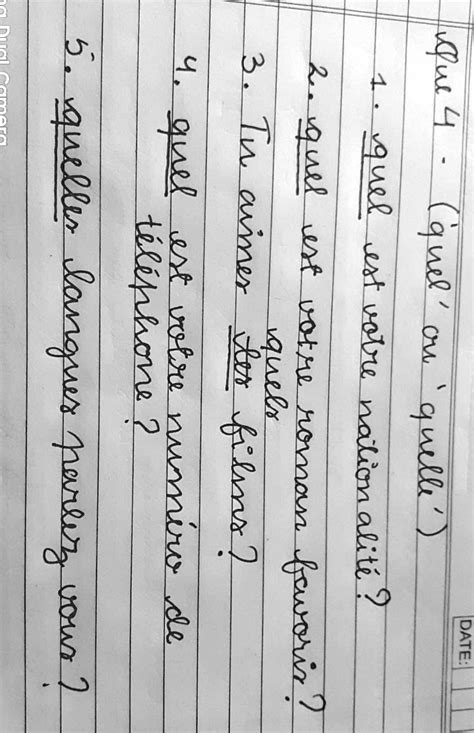 Solved Are My Answers Correct Answers Are Underlined The Question Was To Fit Quel And