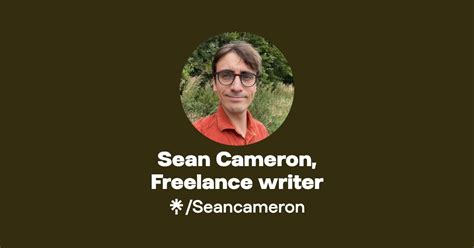 Sean Cameron Freelance Writer Linktree