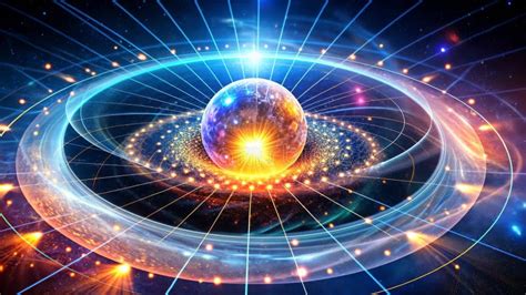 simulation of a cosmic event star and planetary orbits stock video video of space simulation