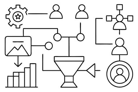 Premium Vector Sales Pipeline Management Art Detailed Sales Insights