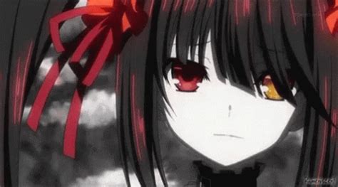 Anime Glowing Red Eyes 