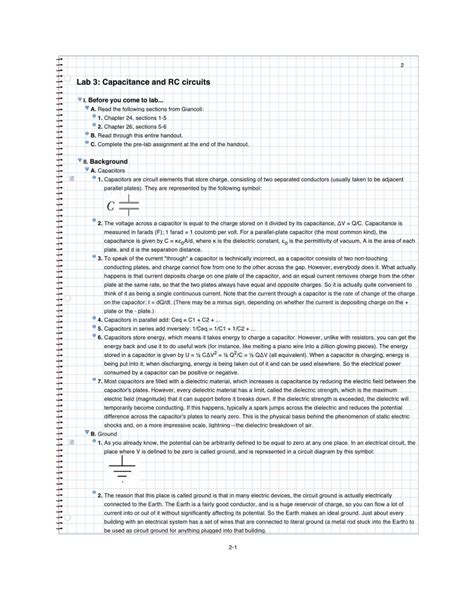 PDF Lab Capacitance And RC Circuits DOKUMEN TIPS