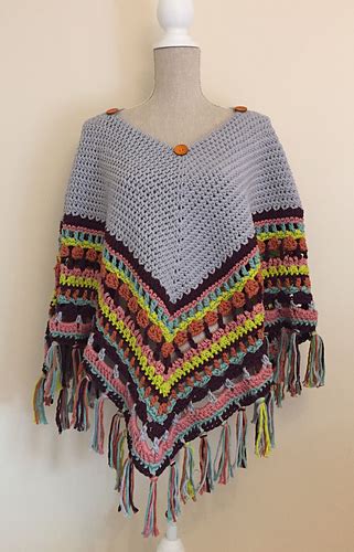 Ravelry Blanket Poncho Pattern By Sue Sooz Simmons
