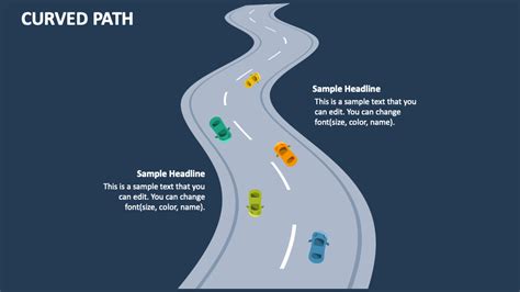 Curved Path PowerPoint And Google Slides Template PPT Slides