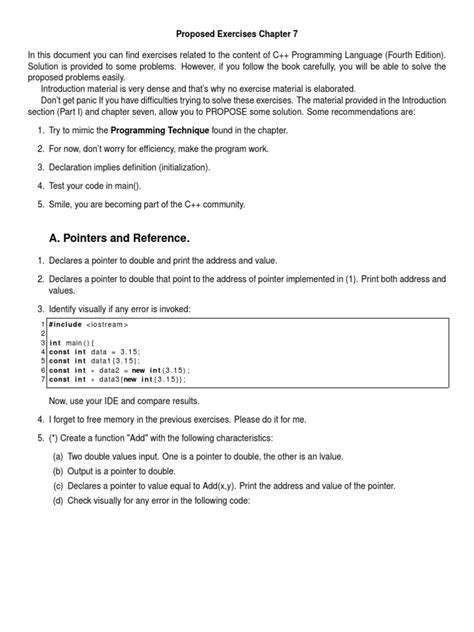 C Proposed Exercises Chapter 7 The C Programing Language Fourth