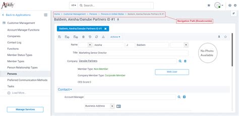 Using Navigation Path Breadcrumbs In The Web Interface Aptify Support