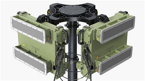 drone detection air security radar 3d model 79 3ds blend c4d fbx