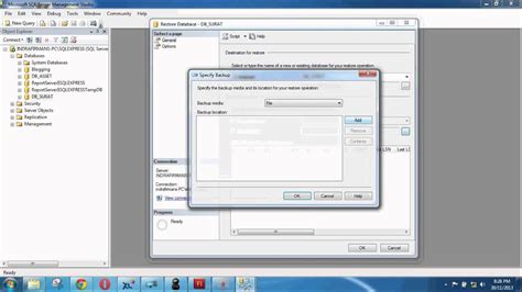 How Import Database Bak To SQL Server YouTube
