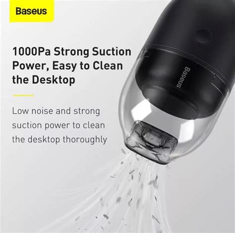 Baseus rechargeable mini vacuum, Computers & Tech, Parts & Accessories ...